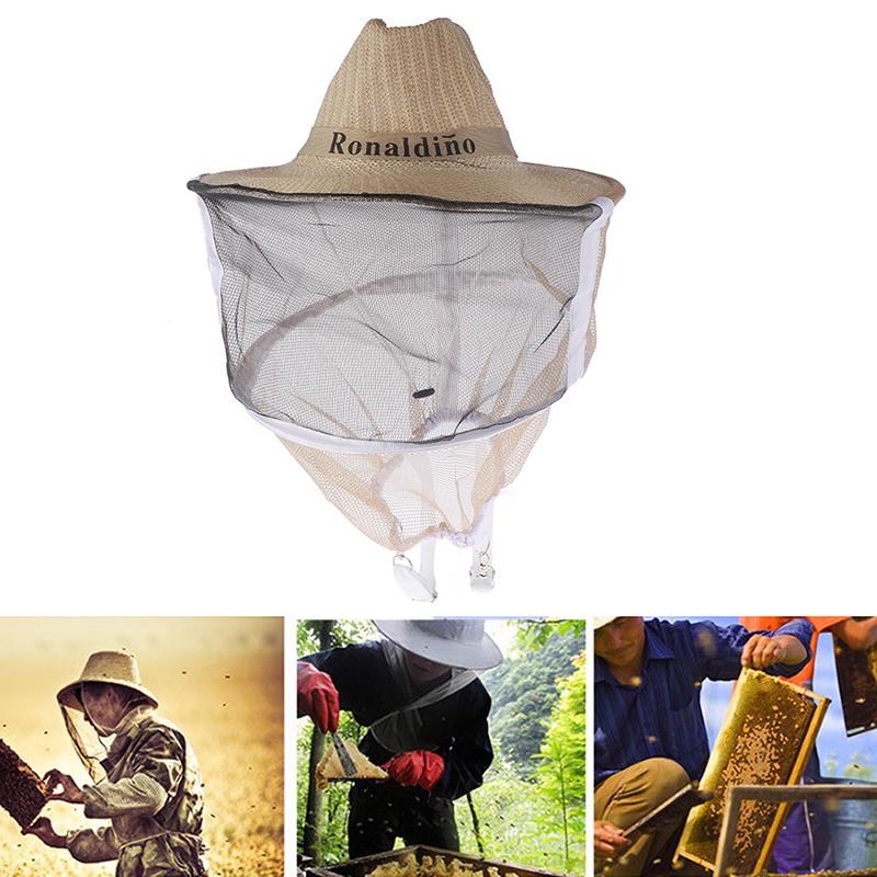 Buy Beekeeper Protective Hat Anti Bee Fabric Nylon Net Yarn Hat ...