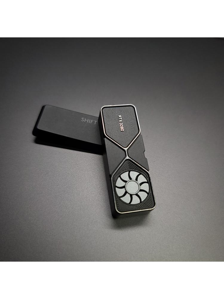 Buy Right " Shift " Keycap Graphics Card RTX 3080 2.75u Metal Key Cap ...