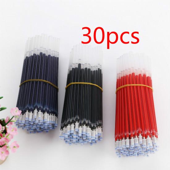 Buy Erasable Refills 30pcs 0.5mm Replacement Gel Ink Pen Refills ...