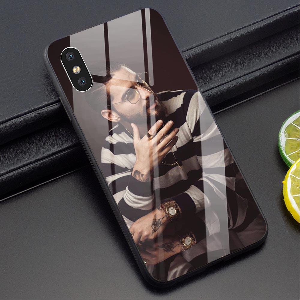 Maluma Luis Fonci Glass Phone Case for Honor 8 Lite iPhone Huawei ...