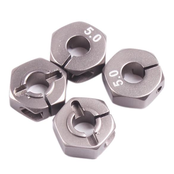 Buy 4PCS Stainless Steel Wheel Lock Module for 1:10 Model RC Cars New ...