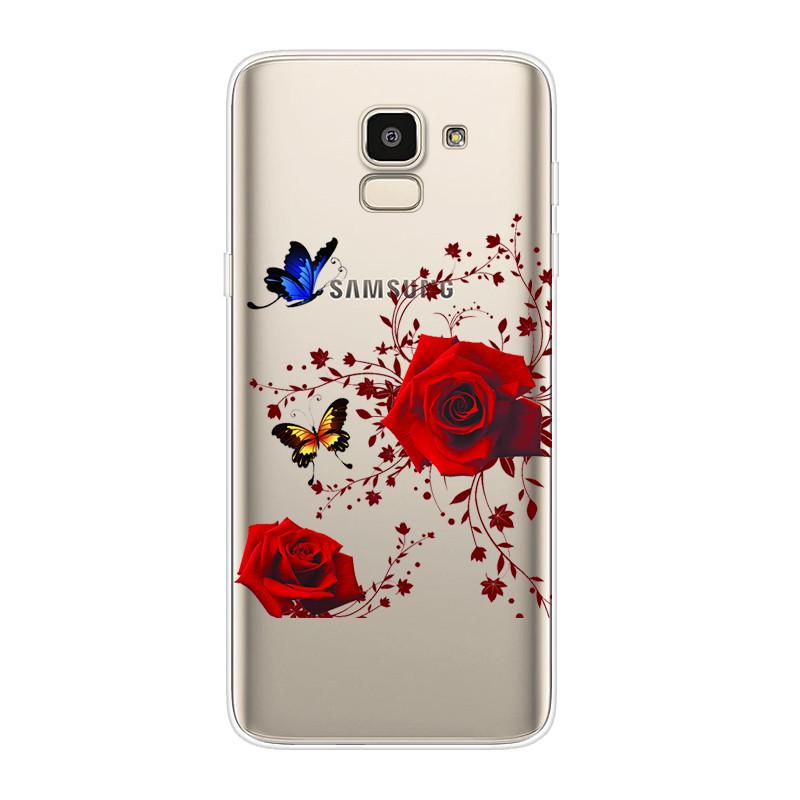 Buy For Samsung Galaxy J6 2018 SM-J600F J600F J600 Case Soft Silicone ...