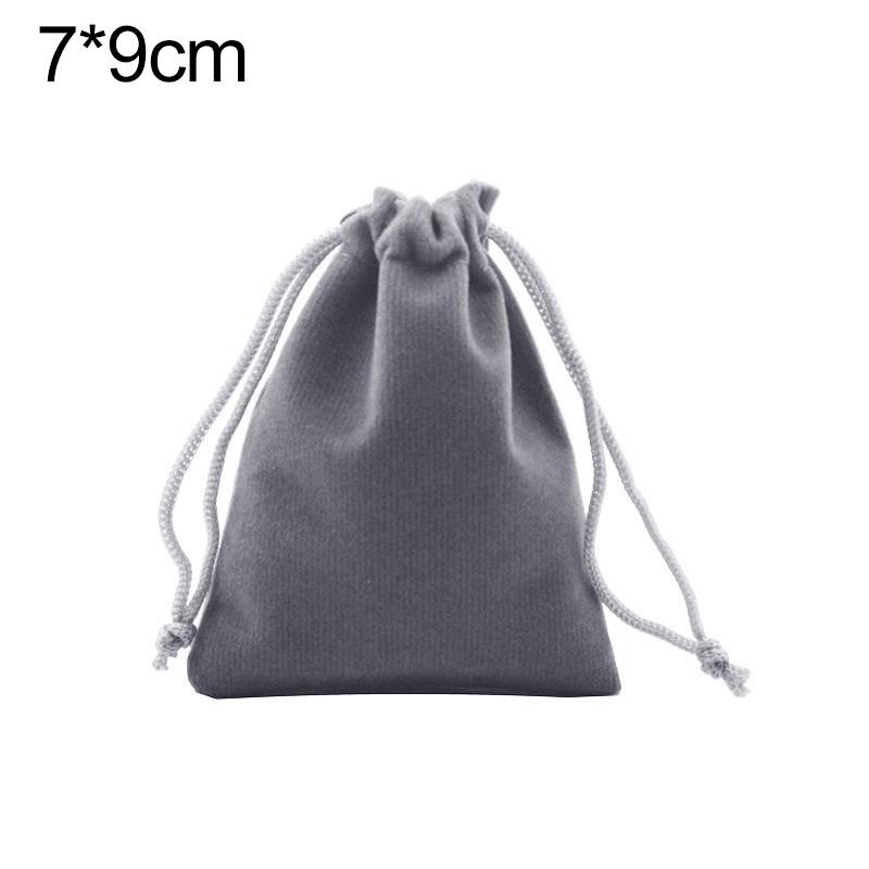 10pcs Pouch Bags Drawstring Flannel Jewellery Candy uygun fiyatlı satın ...