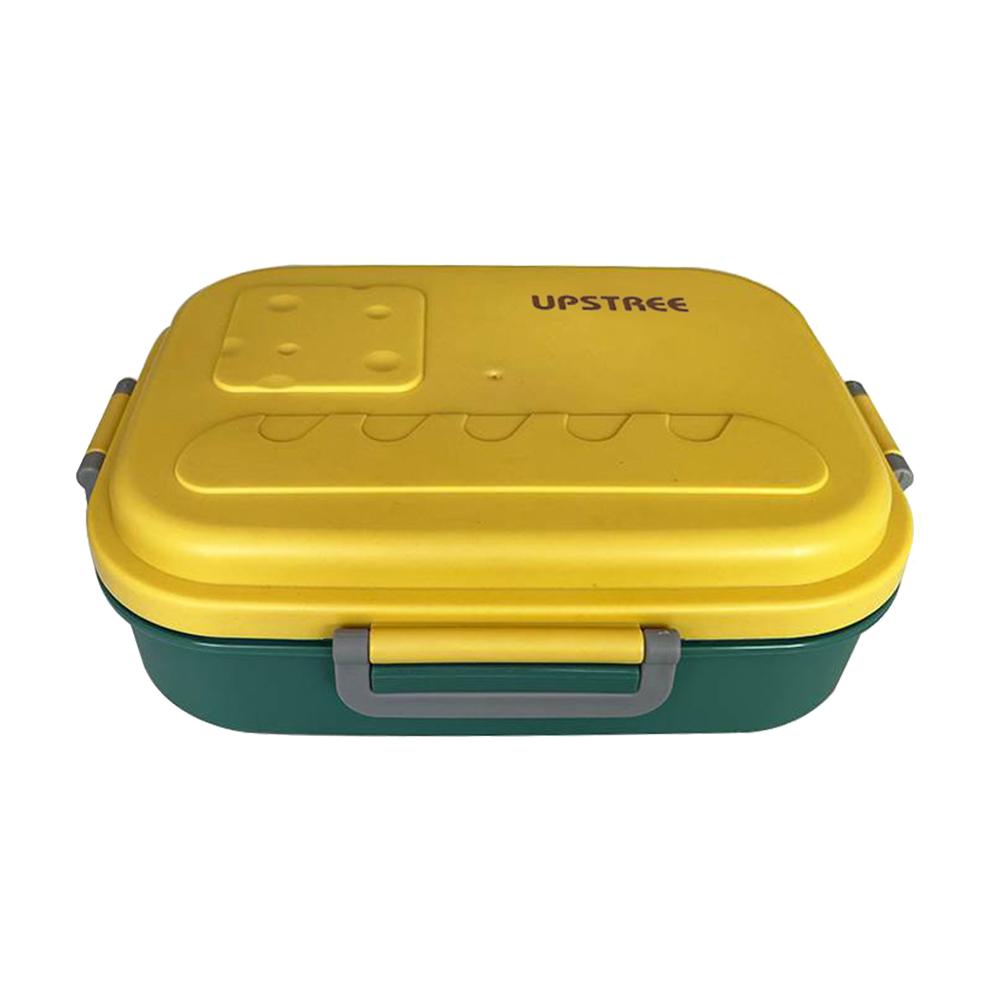 Buy Stainless Lunch Box School Office Food Storage Container (Yellow 2 ...