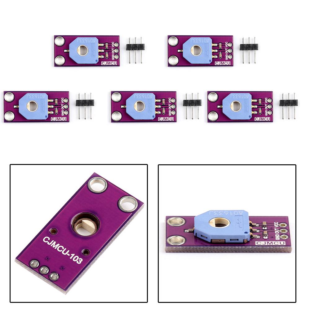5x CJMCU-103 Rotary Angle Sensor Module SV01A103AEA01R00 Trimmer ...