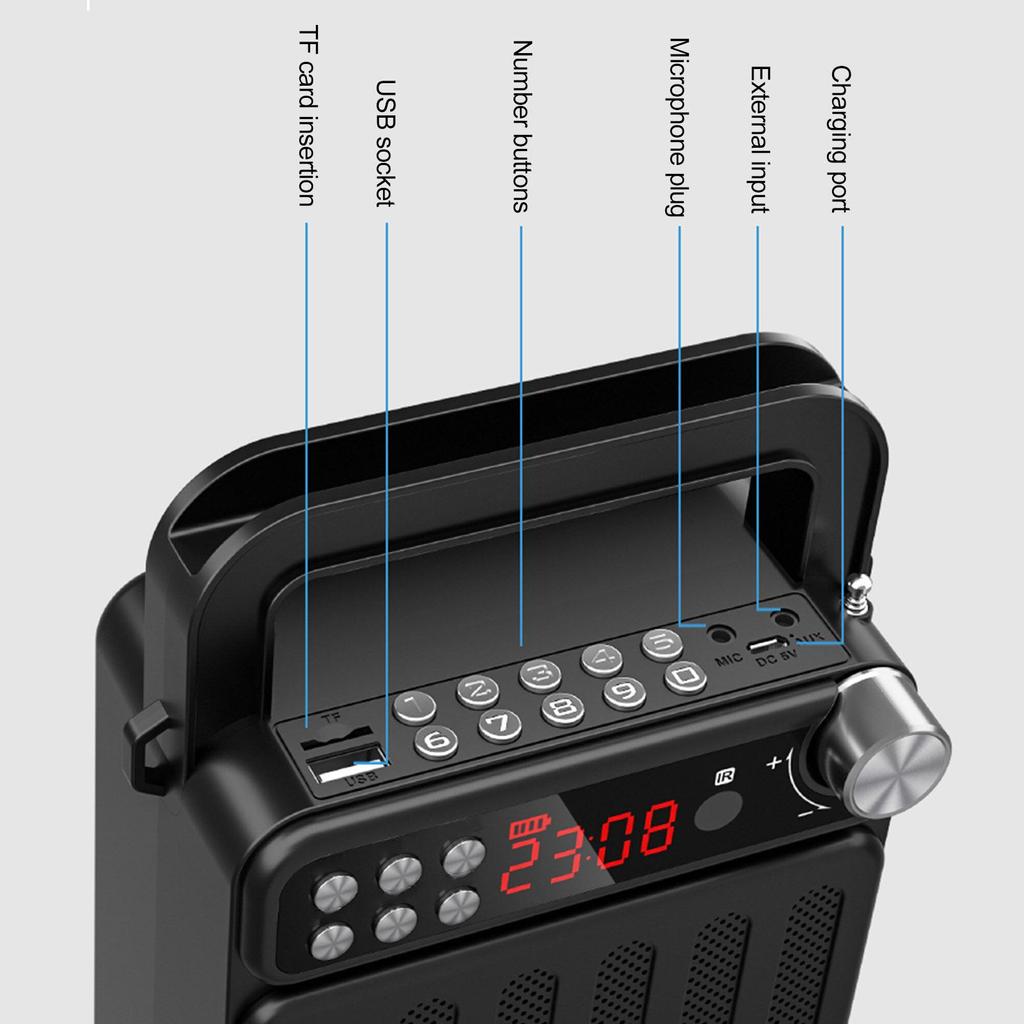 Buy Wireless Bluetooth Speaker Portable Excellent Microphone at ...