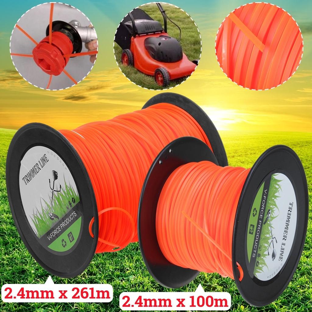 Buy 1Pc/2Pcs Strong Trimmer Strimmer Brushcutter Nylon Cord Line Wire ...