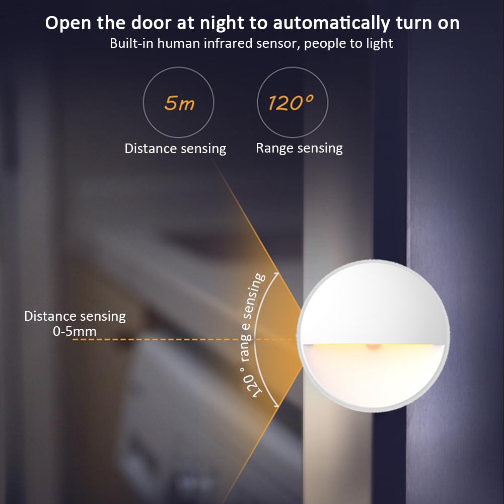 Buy LED Human Sensor Lamps Intelligent Light Control LED Night Lights ...