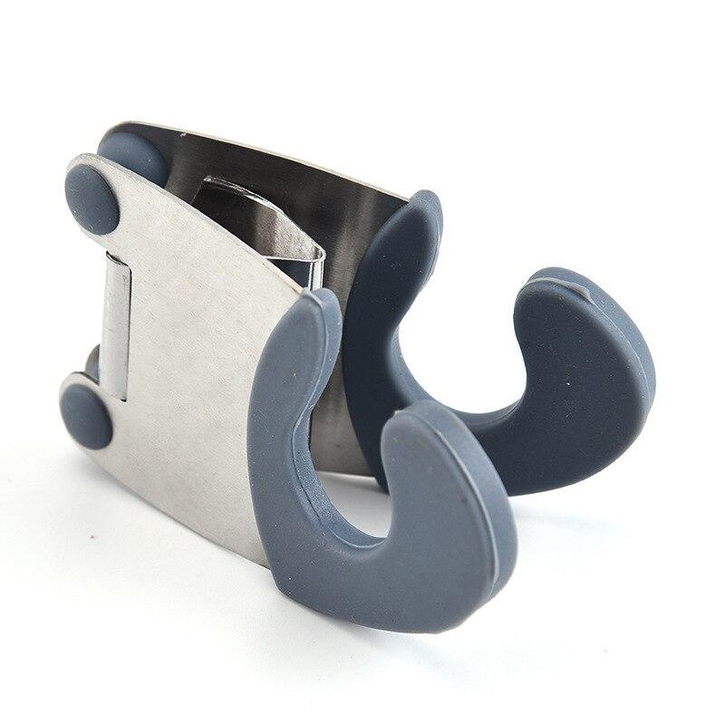 Buy Anti-scalding Spoon Holder Stainless Steel Pot Side Clips Kitchen Gadgets Portable Spatula ...