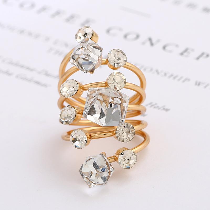 Cheap 1Pc Spring Women Adjustable Finger Ring Gift for Wedding ...