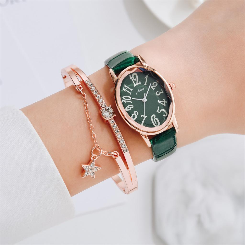 Buy Galety Sleek Minimalist Fashion With Strap Dial Women's Quartz ...