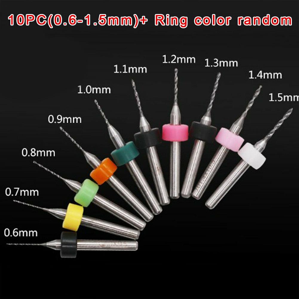 Buy 10x/set Multi Sized PCB CNC Print Circuit Board Mini Micro Drill ...