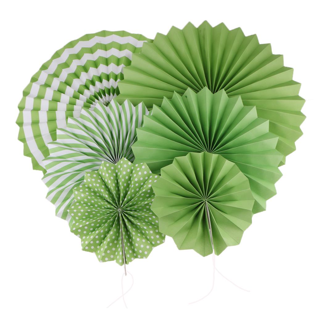 Buy Tissue Paper Fans Pom Poms Wedding Party Baby Lantern Home Room ...