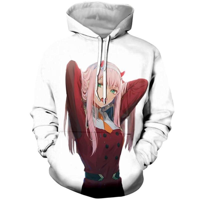 Buy 2022 Spring and Autumn Casual Hoodies ZERO TWO Anime Darling in the ...