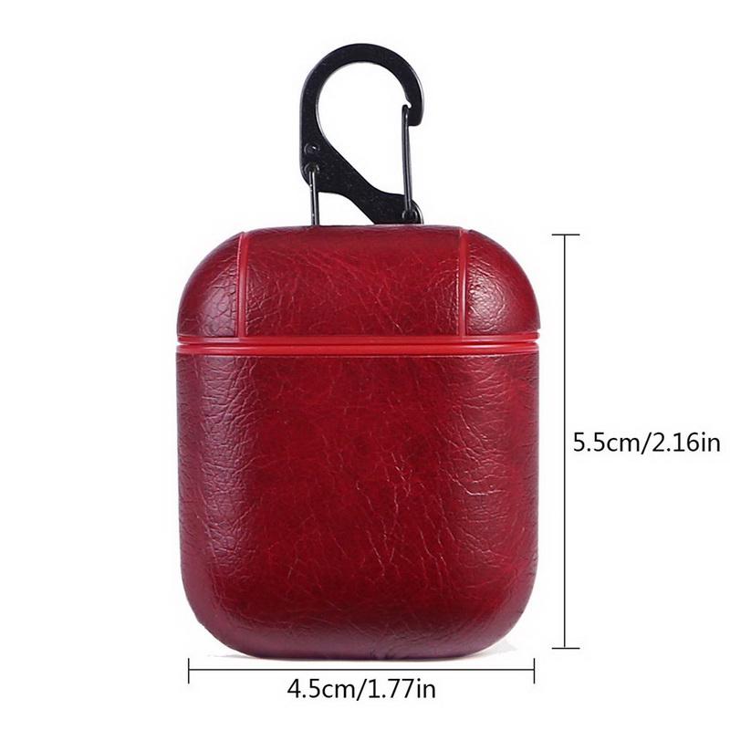 Köp Genuine Leather Airpods Accessorie AirPods Case Cover Protective ...