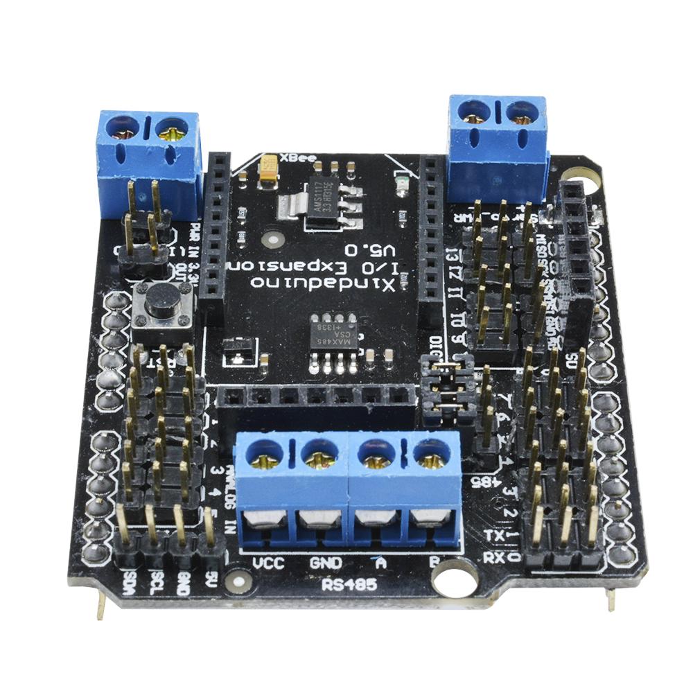 Standard I/O Expansion Shield V5 Xbee Sensor Shield RS485 V5 for Arduino Funduino Board Module ...