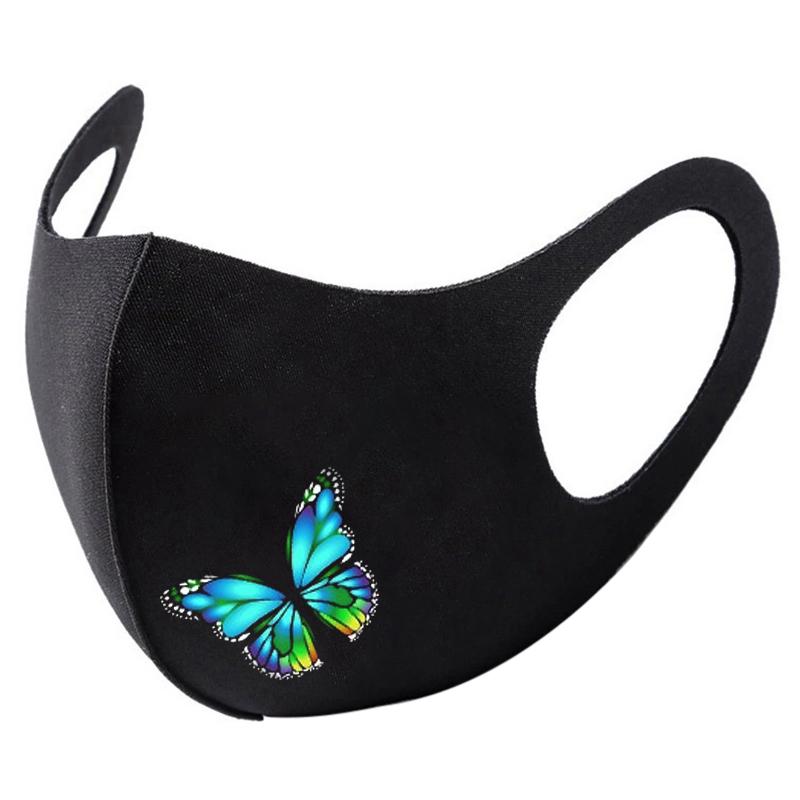 Buy Windproof And Dustproof Printed Washed Water-Resistant Masks at ...