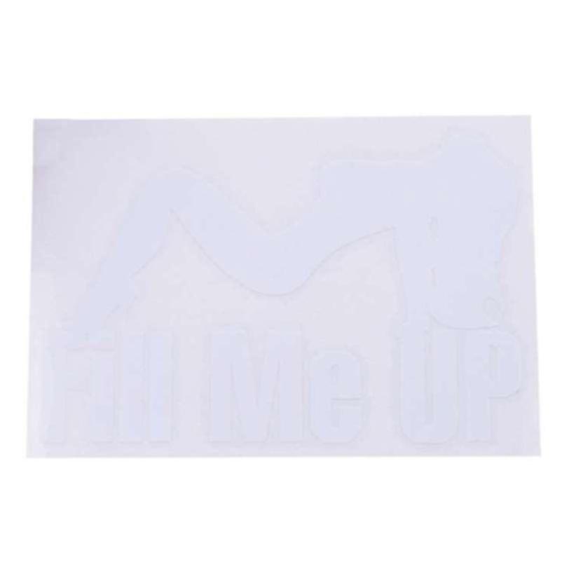 Buy Automobile Funny Sexy Lady Girl Fill Me Up Lady Car Stickers Car ...