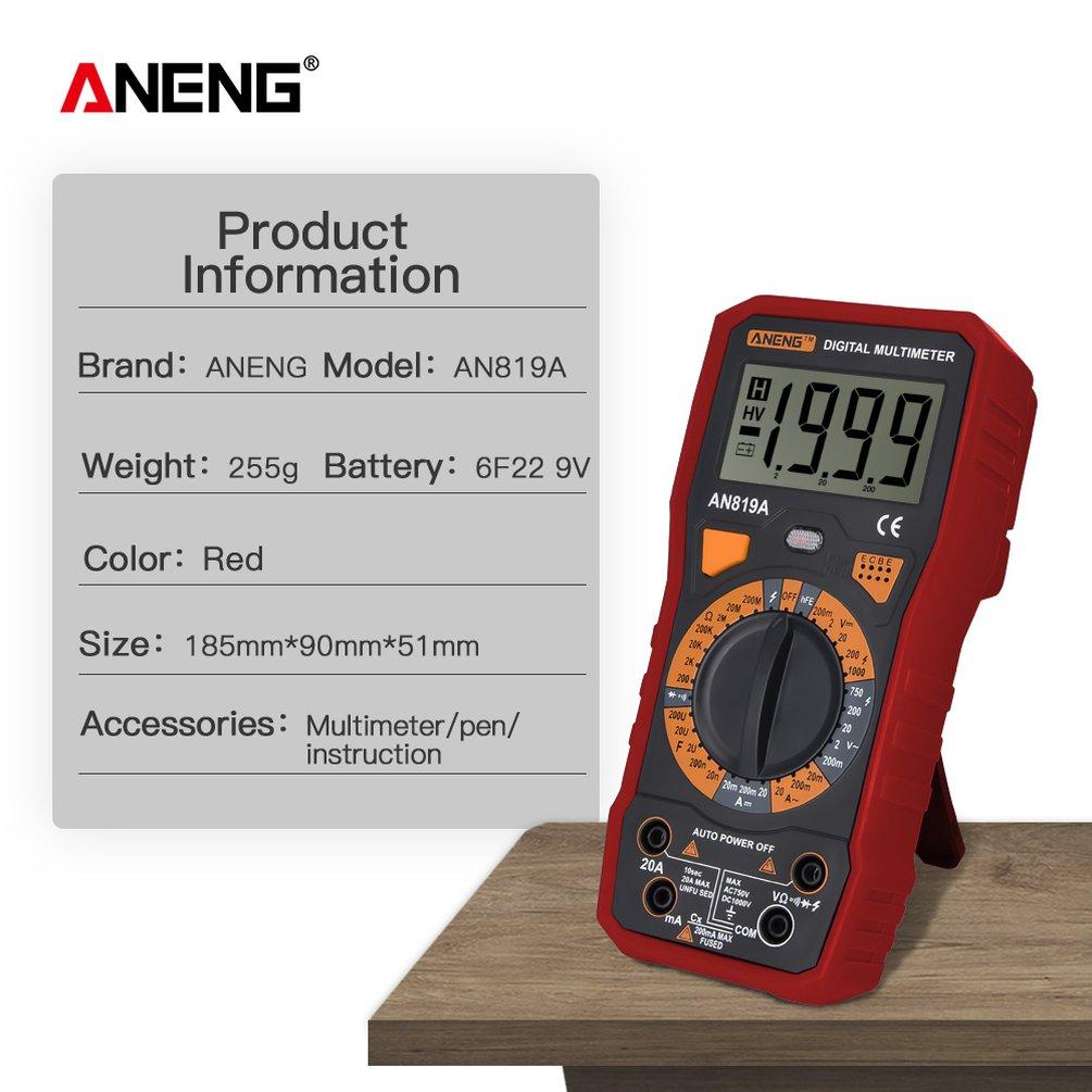 Buy POO Multi-function High-precision Multimeter Without Battery ...