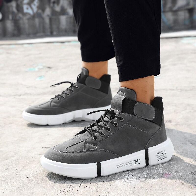 Satın alın Sharks Black Sneakers Shock Absorption Mens Shoes Durable ...