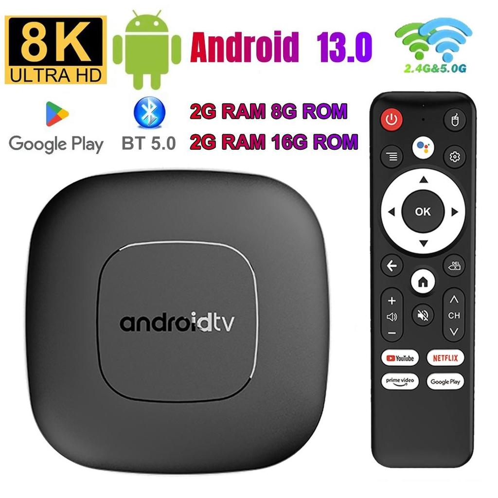 Cheap H313 Smart TV Box 8K Android 13.0 Smart TV Stick 2.4G 5G Dual ...