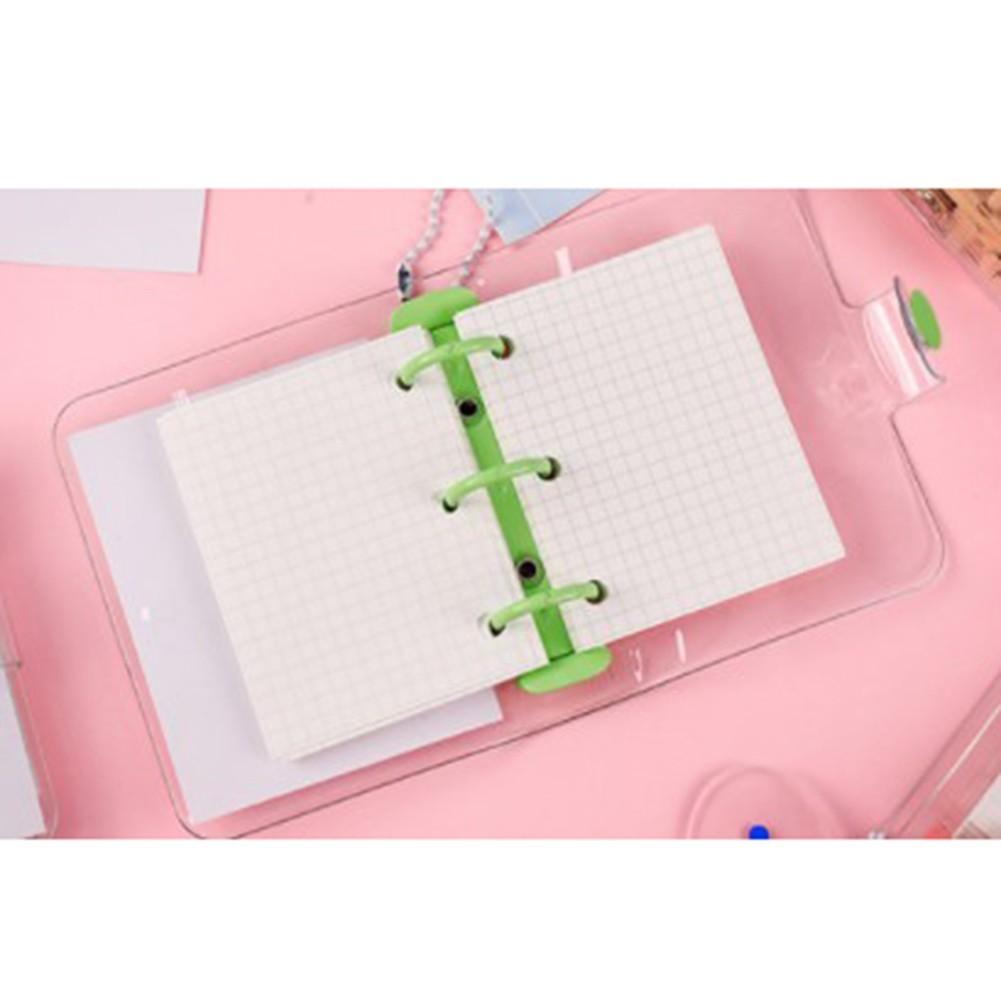 Buy Mini 3-Ring Binder Diary Hand Book Stationery Notebook And Journal ...