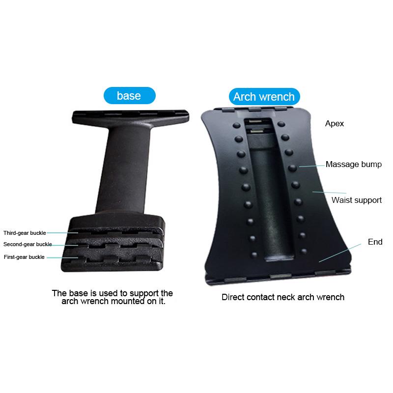 Buy Device Stretchers Stretcher Arch Stretcher Black Support Magic Back ...