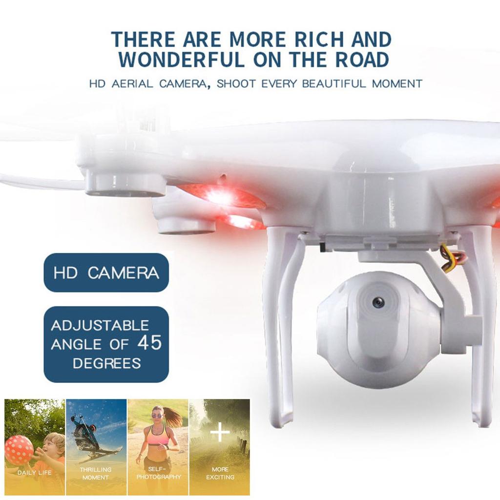 D68W-3 0.3MP Wifi Camera FPV RC Drone with Altitude Hold Headless Mode ...