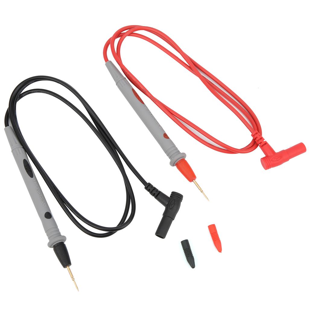 Buy 20A Multimeter Test Lead Kit 100cm Wire Piercing Probe Replaceable ...
