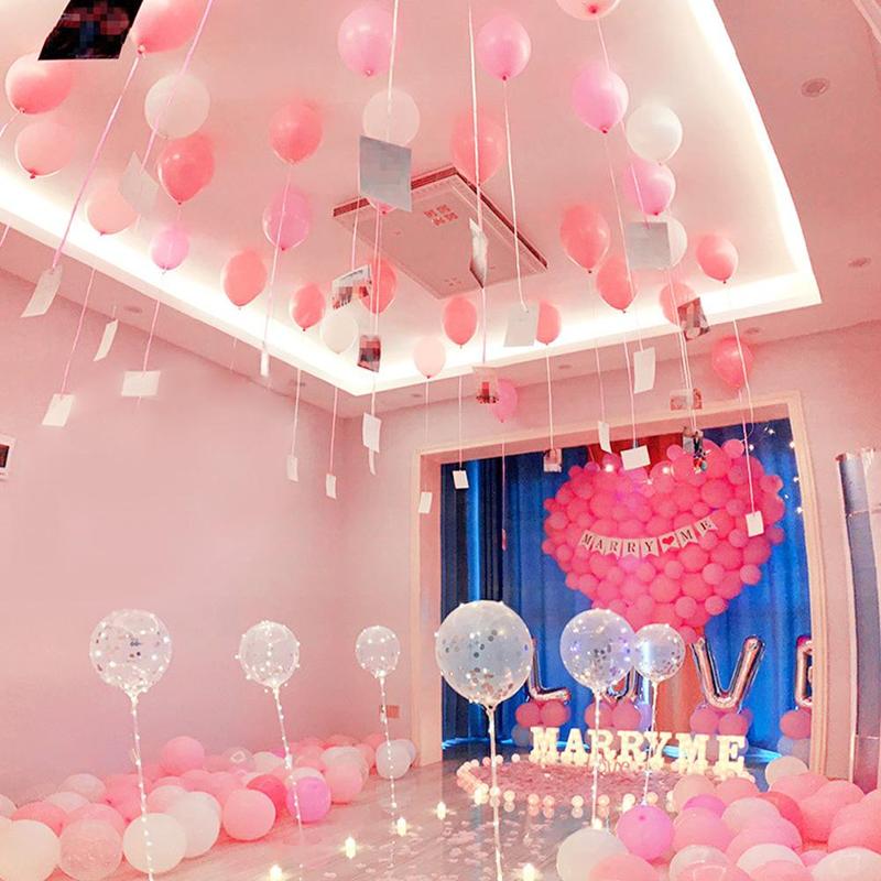 100 Points Balloon Attachment Glue Dot Adhesive Attach Balloons Ceiling ...