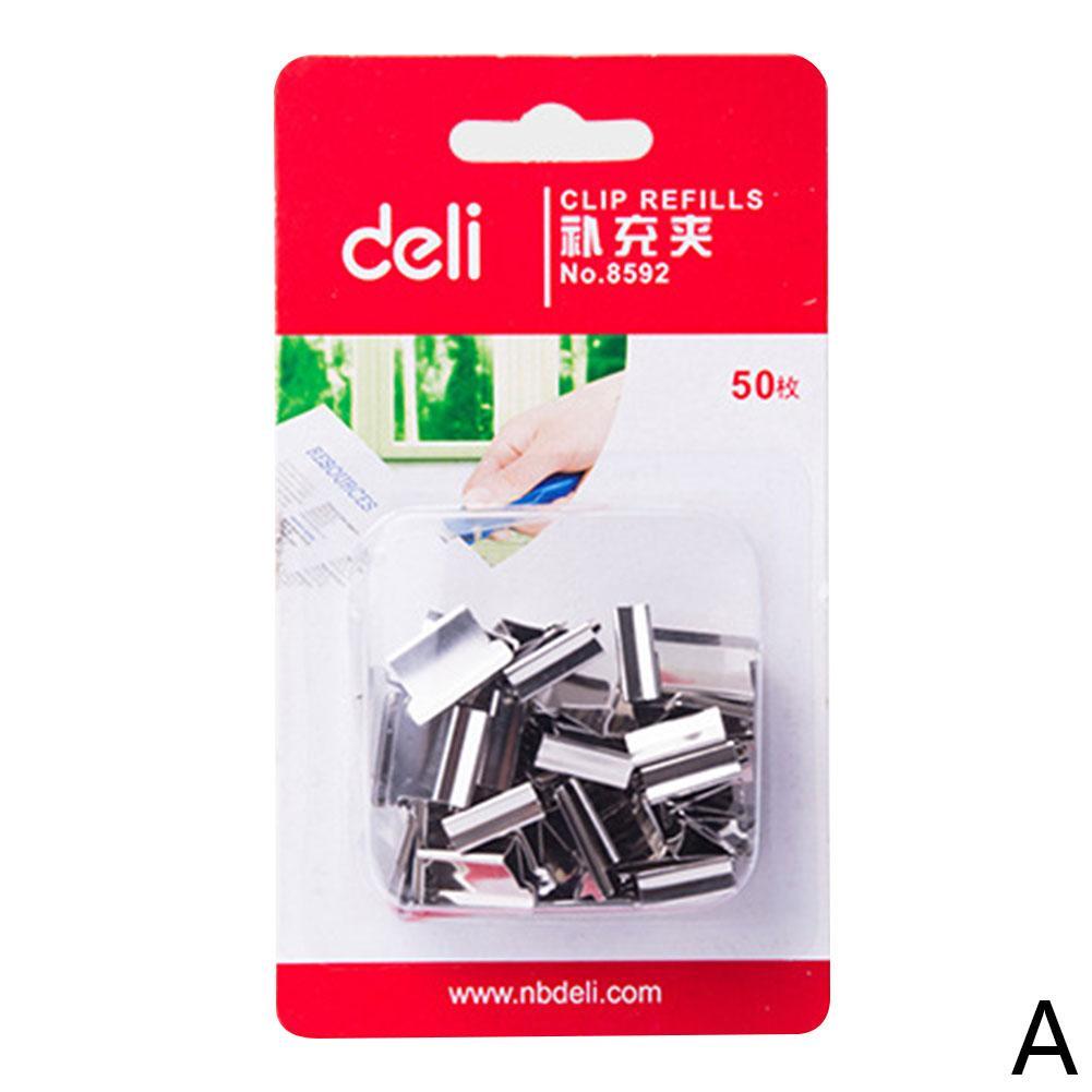 Kjøp Metal Paper Cliper Clip Refills Large Capacity Folder Stapler ...