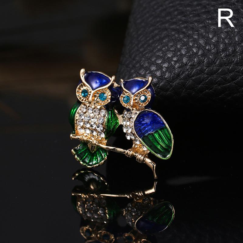 💰Cumpără 1PC Brosa Pin femei cadou bijuterii Owl Brosa Haine Accesorii ...