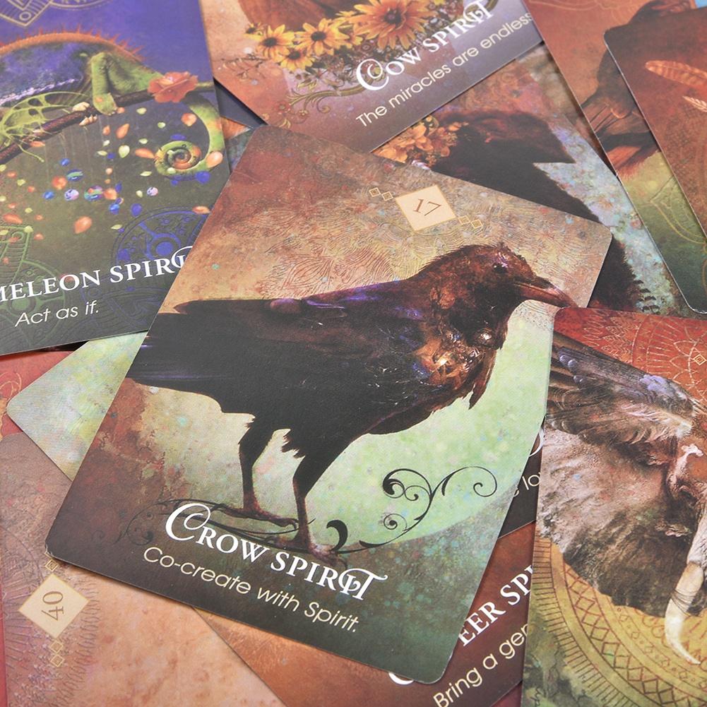 Buy The Spirit Animal Oracle A 68-Card Tarot Deck Divination Prophecy Card Divine Domain Card ...