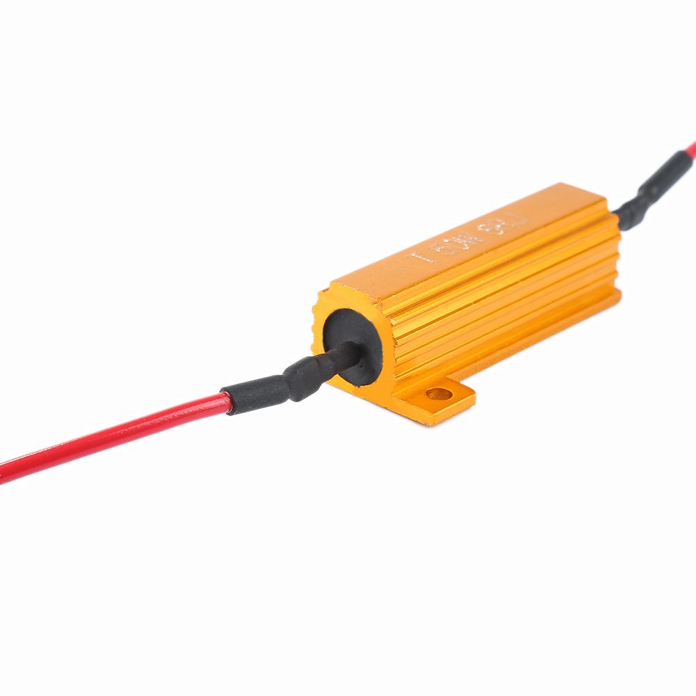 Buy Practical 50W 6RJ LED Turn Signal Load Resistor for Car with 8pcs T ...