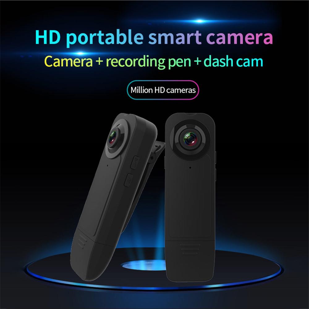 A18 Mini Camera with Pocket Clip Support TF Card Video Recording Night ...