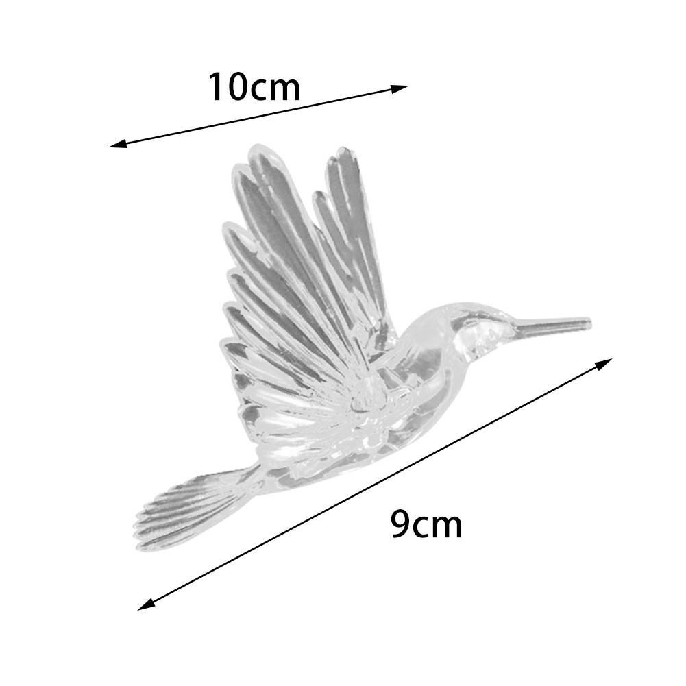 Buy Crystal Bird Pendant Plastic Transparent Acrylic Hanging Birds ...