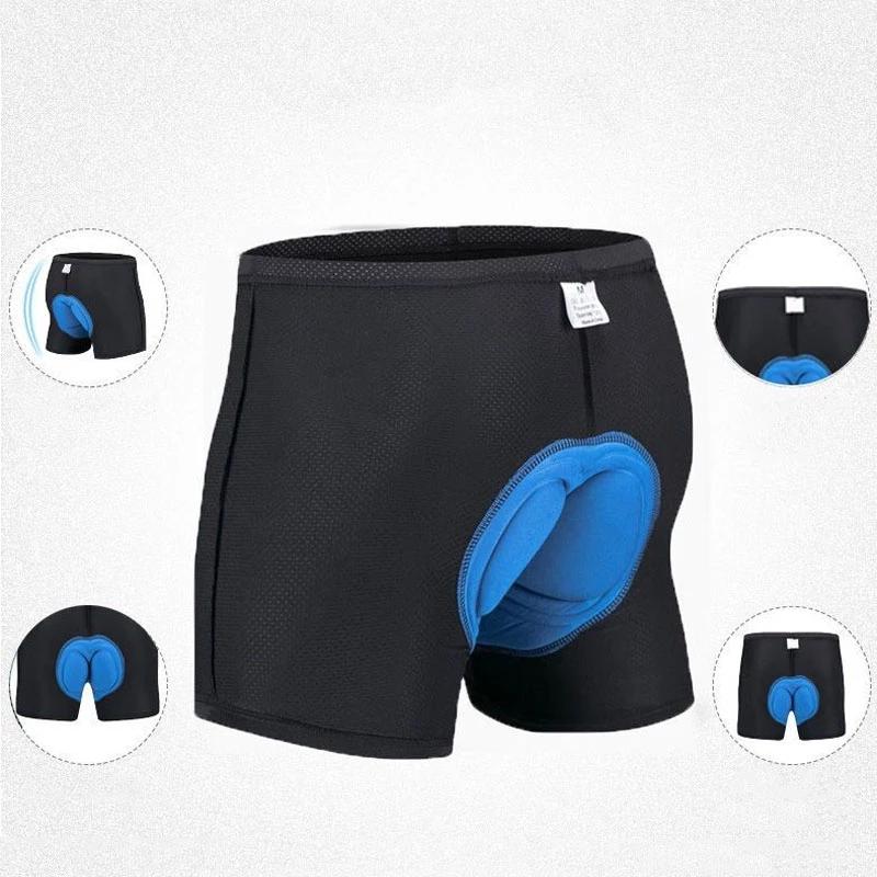 Satın alın Gel Pad Cycling Shorts Men Shockproof MTB Bicycle Underpants ...