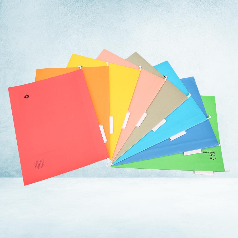Buy 8Pcs Suspension File Folder Hanging File Holder Paper Wear ...