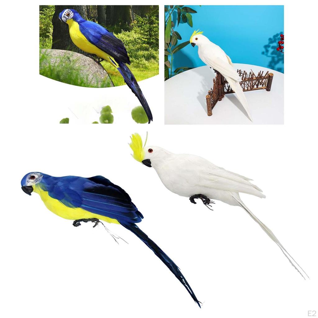 Cheap Artificial Birds Bird Parrot Model for Party Porch Pathway Crafts ...