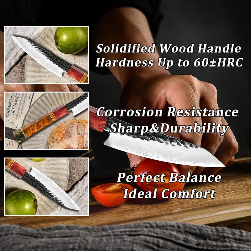 Cheap 5 Inch Utility Knife Handmade Japanese AUS10 Steel Peeling Knife ...