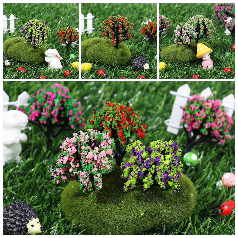Buy Artificial Scenery Trees Building Landscape Accessories Miniature ...
