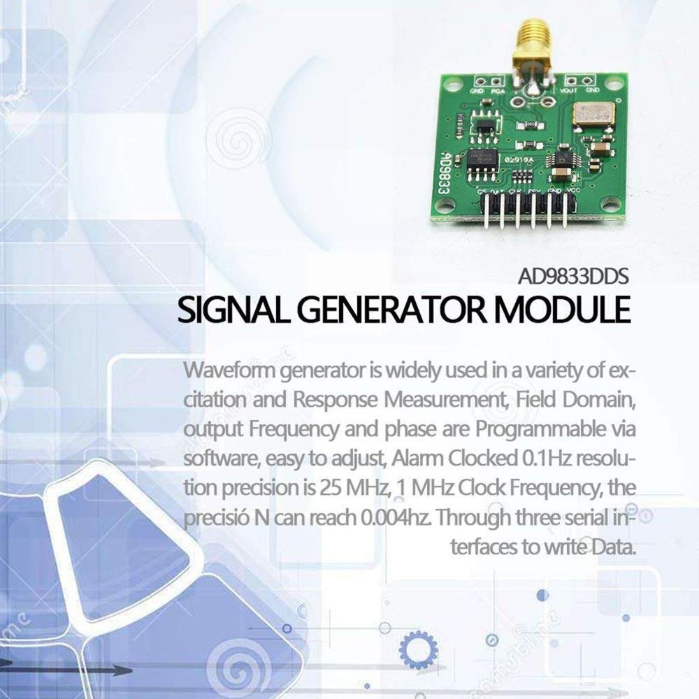 Buy 1PC AD9833 DDS Signal Generator Modules 0 -12.5MHz Square ...