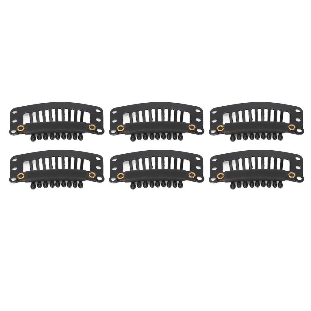 Cheap 100pcs 9 Teeth Hair Extension Clips Multipurpose 32mm U Shape ...