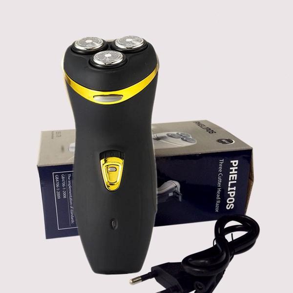 Cheap Rechargeable Electric Shaver 3D Triple Floating Blade Heads ...