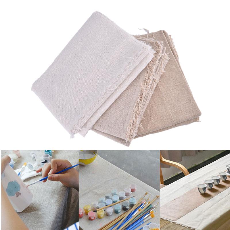 Buy Pottery Special Linen Cloth Thick Hessian Cotton Linen Tablecloth ...