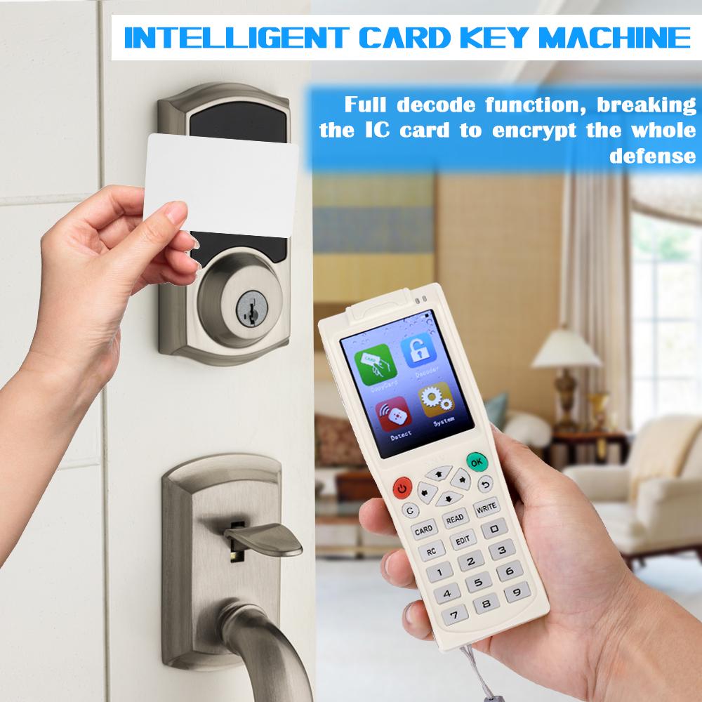 Buy Handheld Key Machine Full Decode RFID NFC Copier IC/ID Reader ...