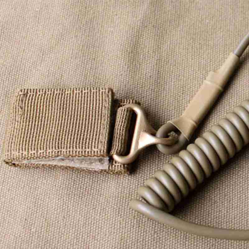 Coil sling rope lanyard Molle elastic tool belt backpack military ...