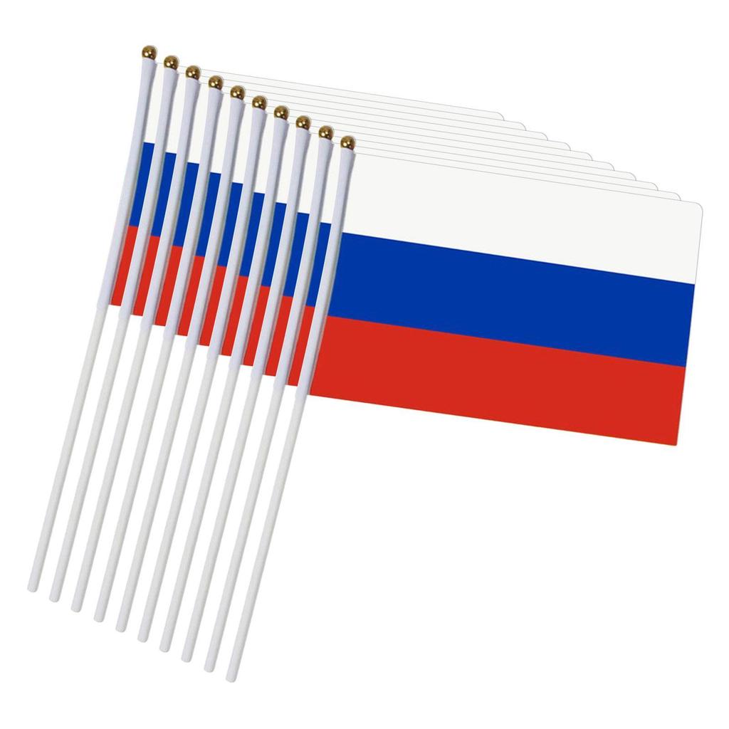 Buy Russia Flag Vivid Color and Fade Proof Victory Day Flag Double ...