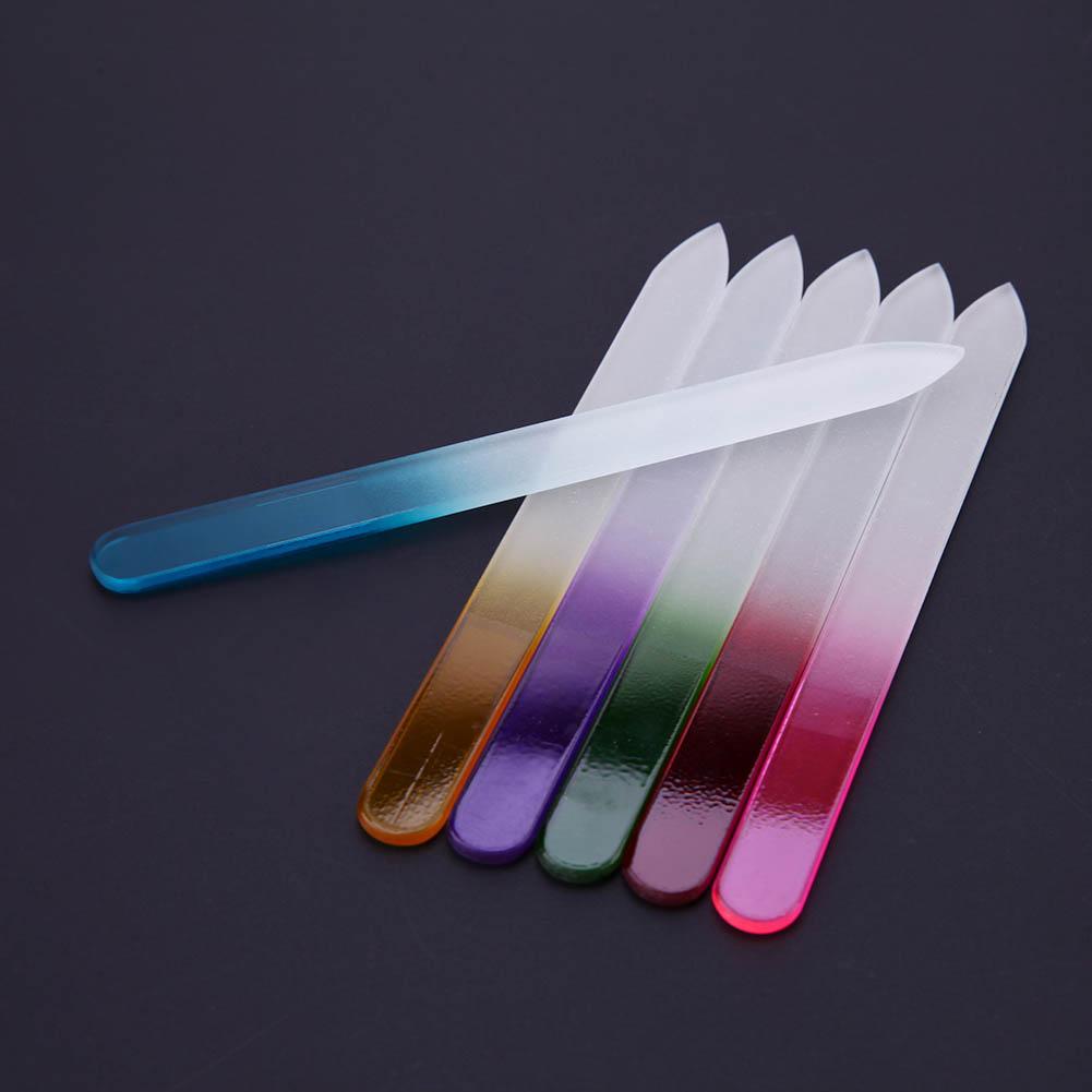 💰Koupit online: 6Pcs Glass Nail File Buffer With Barrelled Box Beauty ...