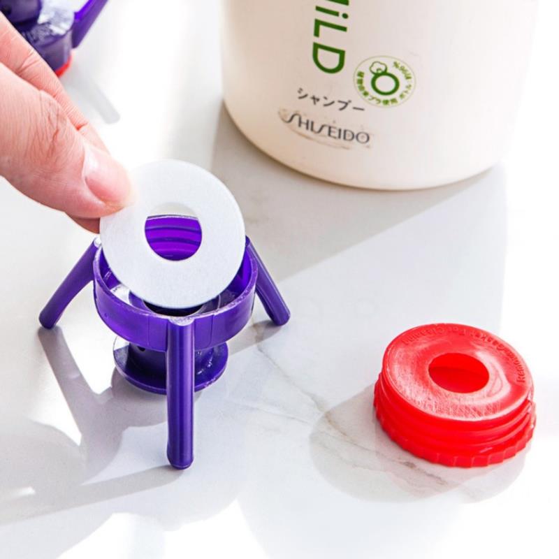 3Pcs Bottle Cap Holder Kit Plastic Bottle Holder Shampoo Holder Leak ...